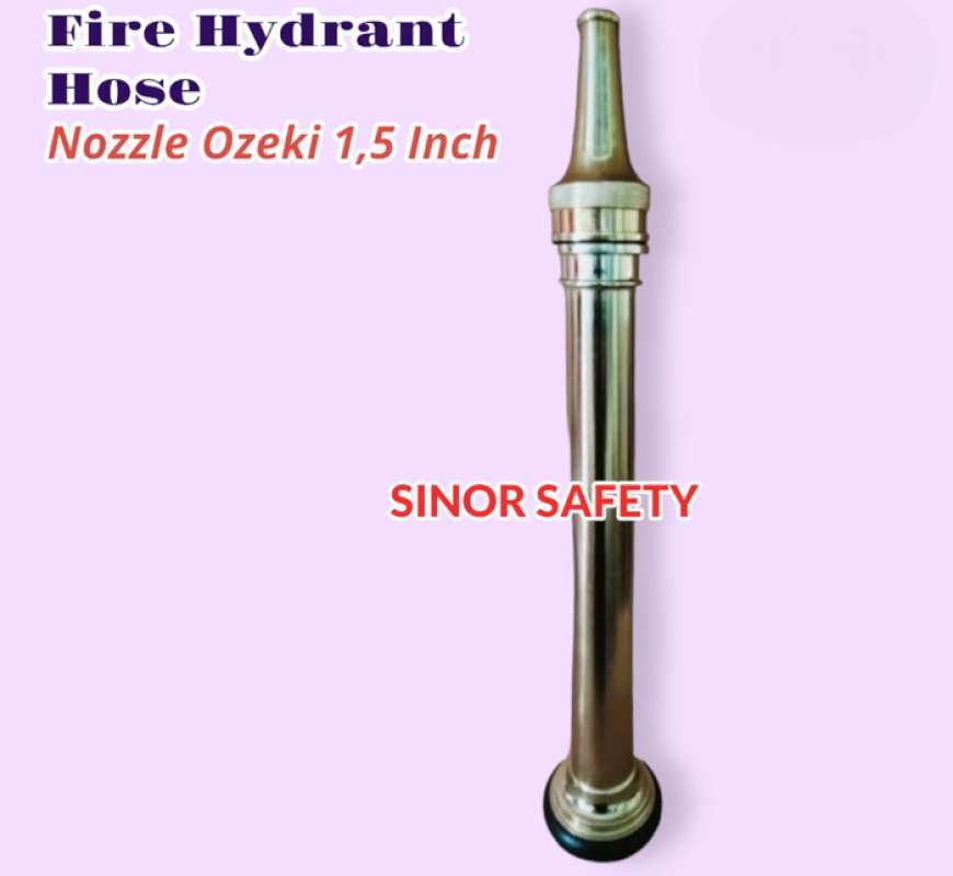 Jual Fire Hydrant Hose Nozzle Ozeki 1.5 Inch Coupling Machino Branch ...