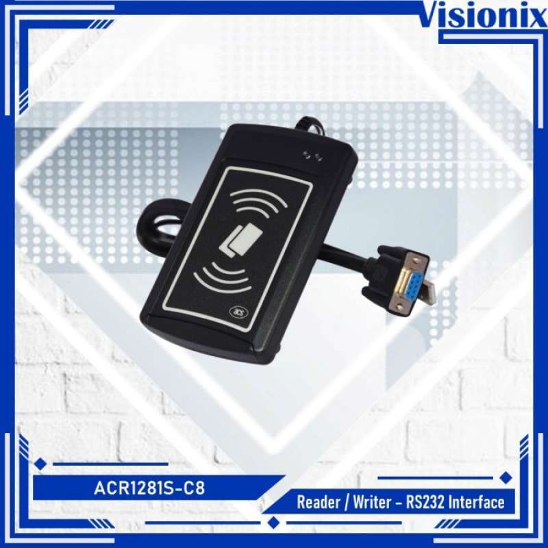 Jual Rfid Mifare Card Reader / Writer Acr120s Acr1281s-c8 Rs232 ...