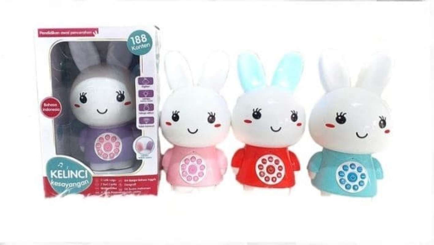 Promo Mainan Edukasi Anak Kelinci Kesayangan Robot Pintar Rabbit Genius ...