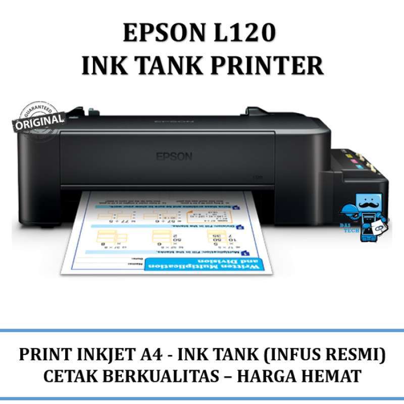Promo Printer Epson L120 Refillable Original Ink Tank - Kami Dealer ...
