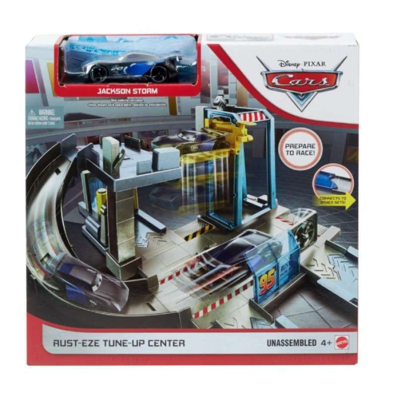 Promo DISNEY Pixar Cars Rust-Eze Tune Up Center Playset Diskon 33% di ...