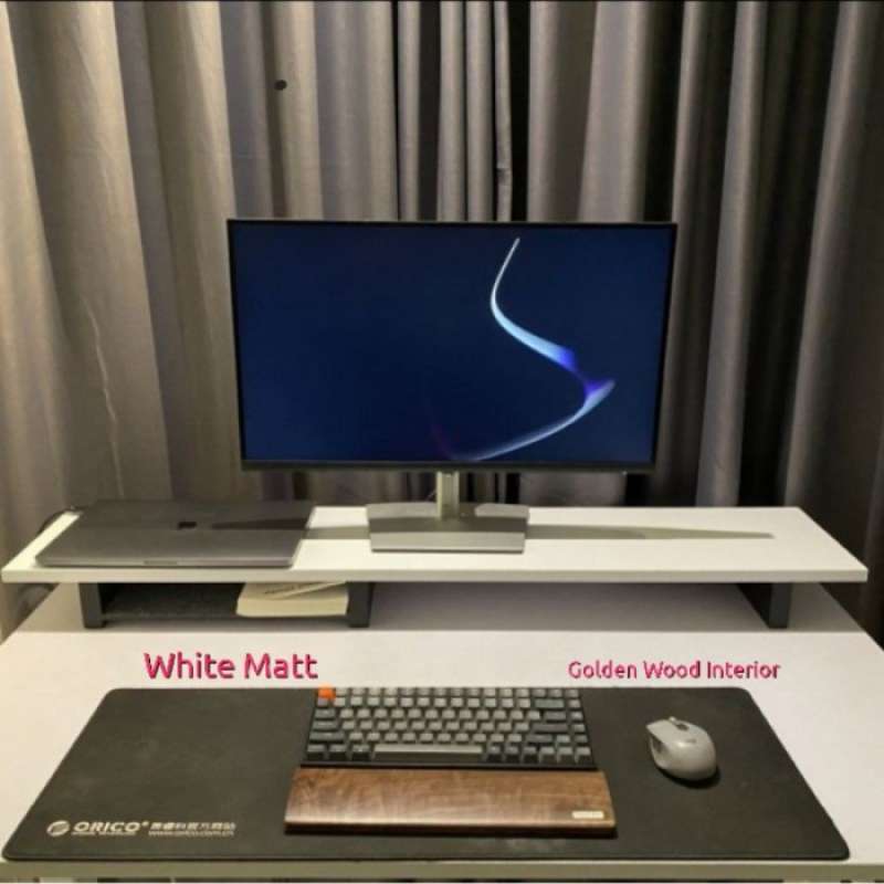 Jual Stand Monitor LEBAR 25cm /Alas Laptop/Meja Gaming/Meja Komputer di ...