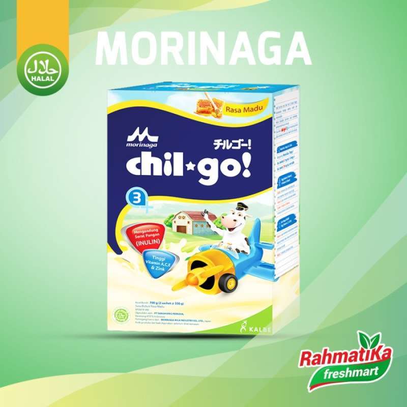 Promo Morinaga Chil Go 3+ Susu Bubuk Rasa Madu 700G (2 Sachet @350G) Diskon 23% di Seller ...