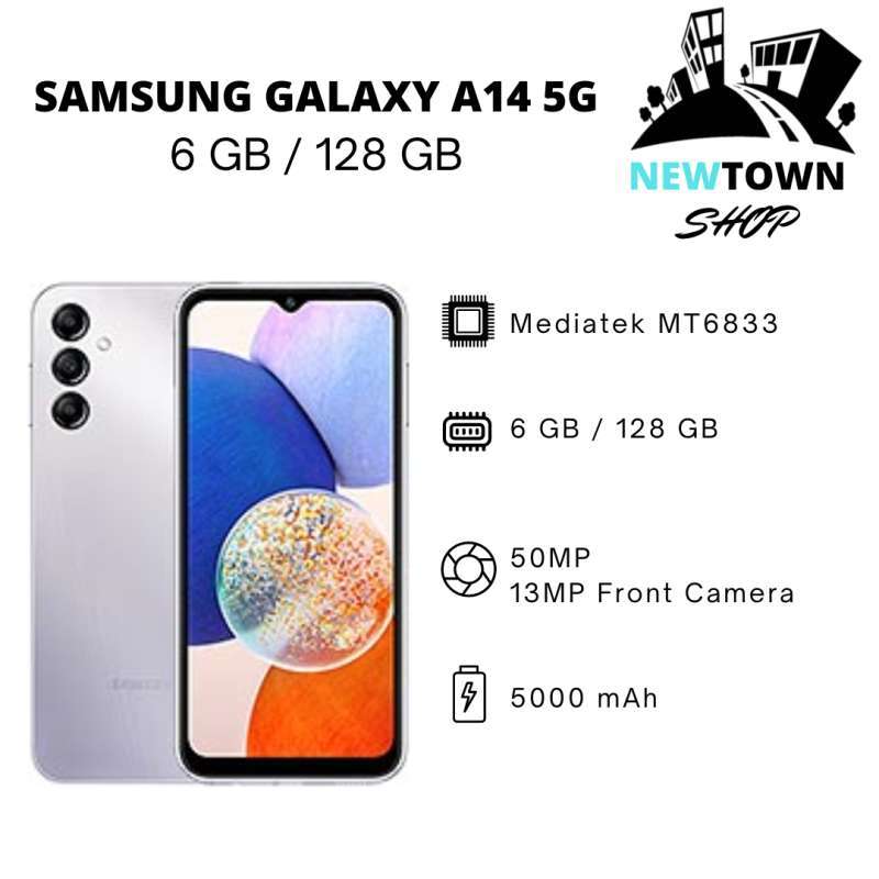 Jual SAMSUNG GALAXY A14 5G 6/128GB GARANSI RESMI (FREE ADAPTER) [PROMO ...