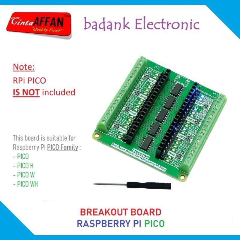 Promo FREENOVE Breakout Board for Raspberry PI PICO / PICO W Diskon 23% ... Promo FREENOVE Breakout Board for Raspberry PI PICO / PICO W Diskon 23% ...