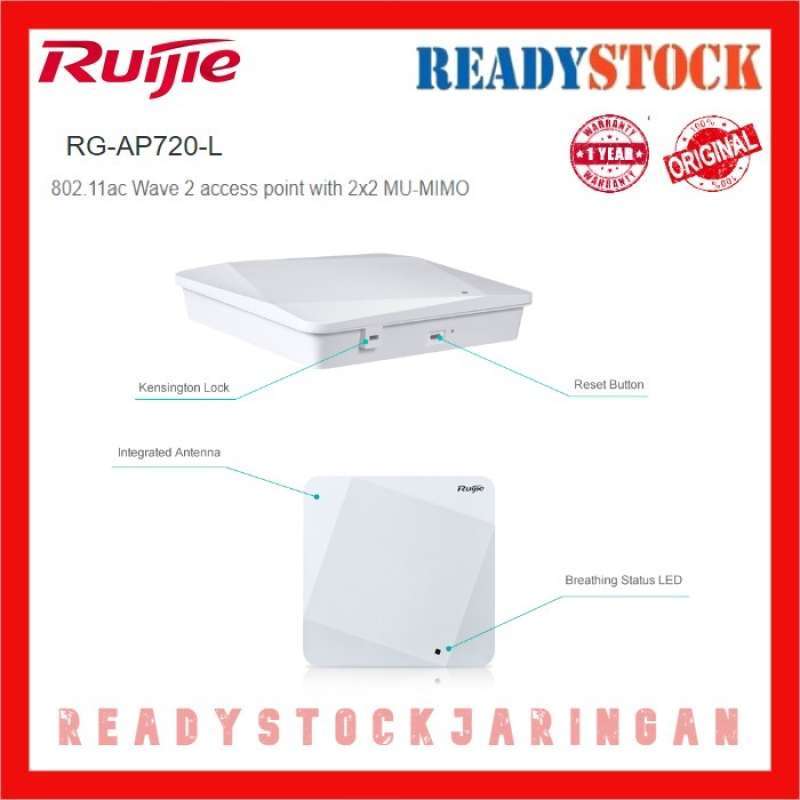 Promo Ruijie RG-AP720L 802.11ac Wave 2 access point with 2x2 MU-MIMO ...