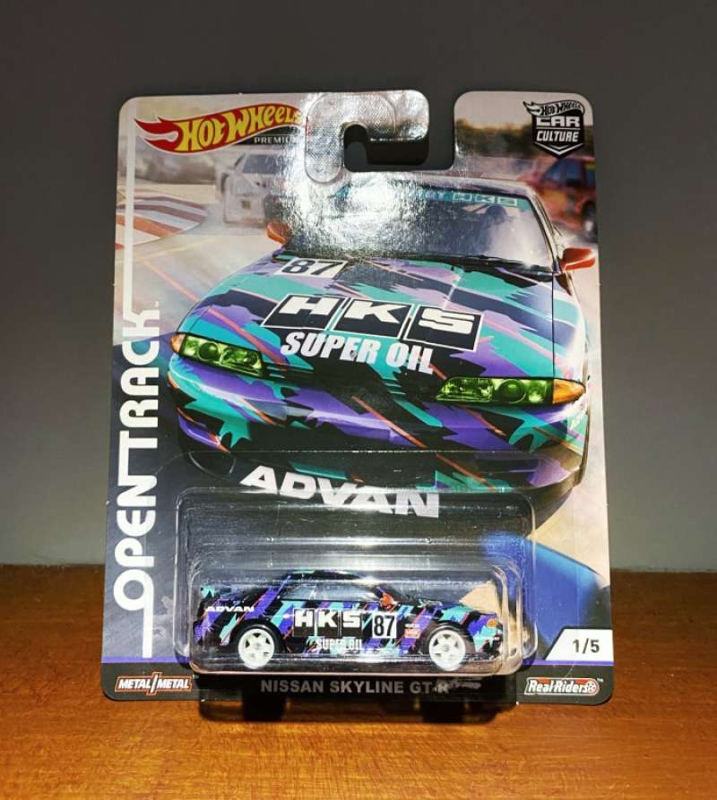 Promo Hotwheels Premium Car Culture Open Track Nissan Skyline GTR HKs ...