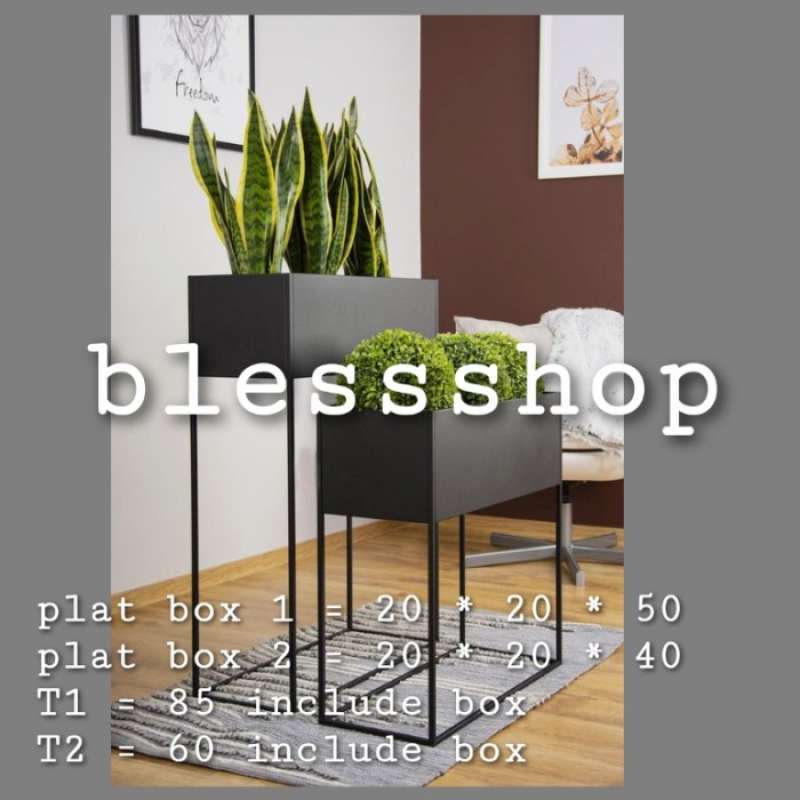 Promo Standing Planter/box Pot Plat/standing Pot/kbjshop 128643929 ...