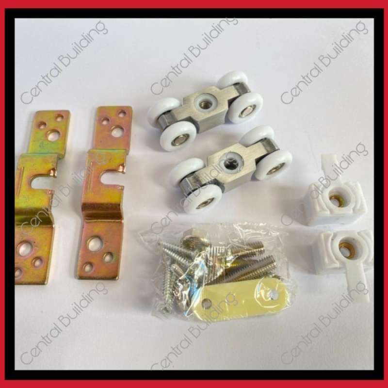 Promo RODA PINTU GESER/SLEDING/RODA HUSKY FULL NILON/RODA GESER PREMIUM ...