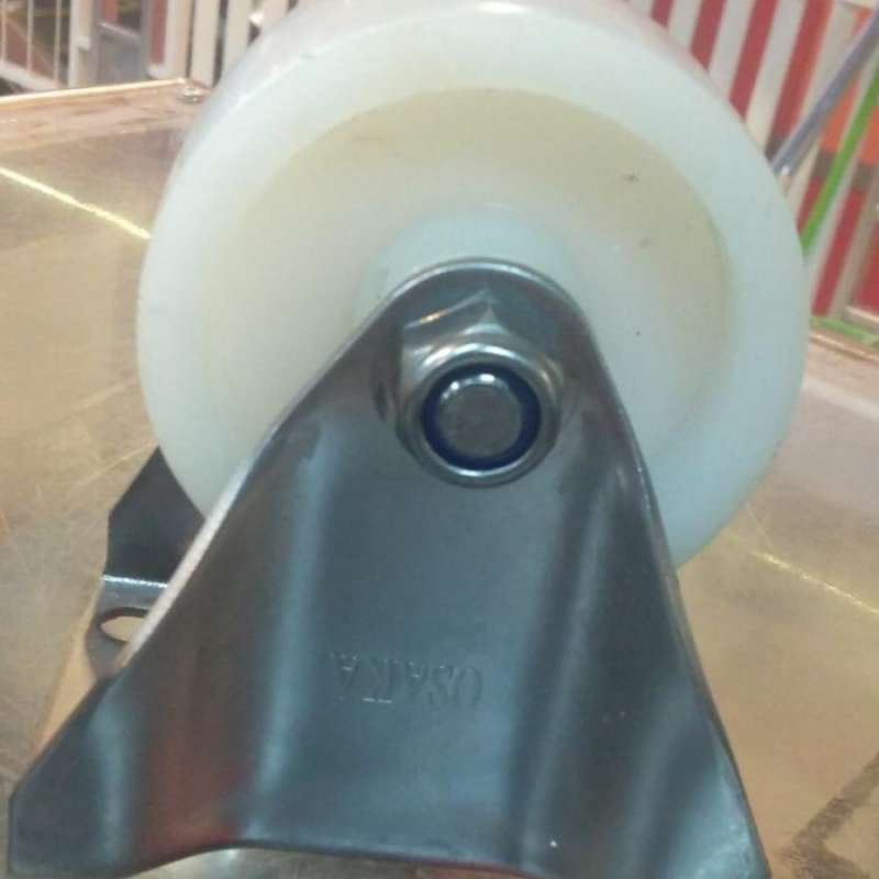 Promo Roda Nilon 3 Inch Mati Osaka Stainless 304/troli Diskon 23% Di ...