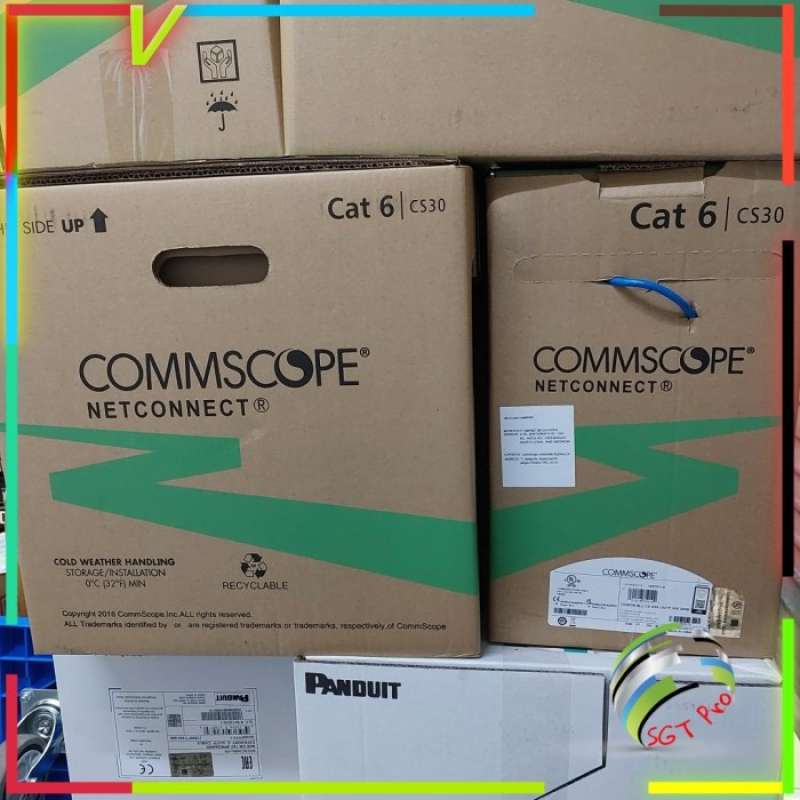 Promo Kabel Utp Cat6 Commscope / Kabel Utp Cat6 Amp / Commscope Cat6 Diskon 23% di Seller ...