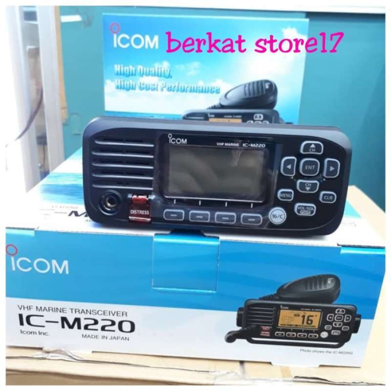 Promo Rig Icom Ic M220 Original Diskon 2% di Seller Kuniy Store - Kapuk, Kota Jakarta Barat | Blibli