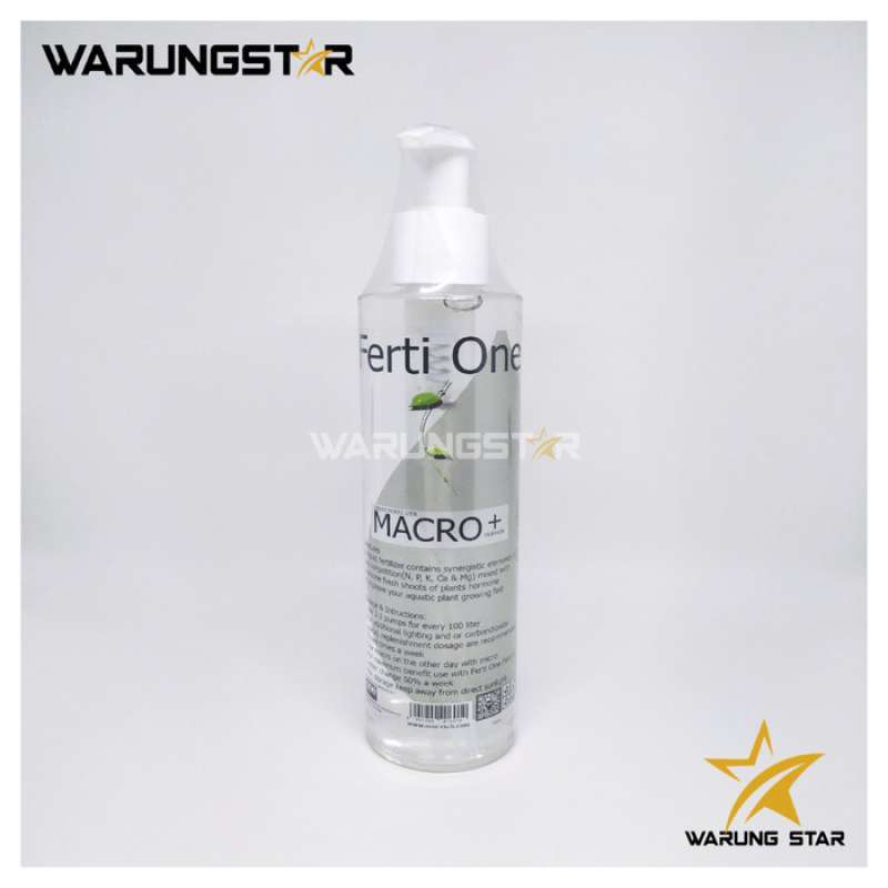 Promo Pupuk Cair Aquascape Ferti One Macro 200 Ml / Pupuk Tanaman Aquascape Diskon 19% Di Seller ...