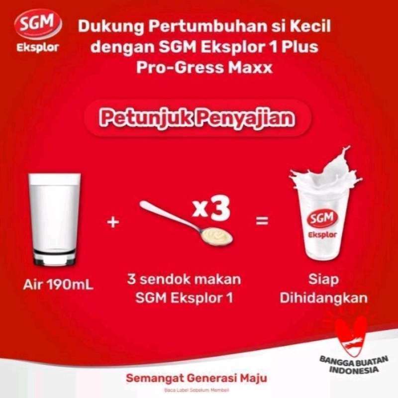 Promo Susu anak formula SGM 1-3Thn masa pertumbuhan harga distributor ...