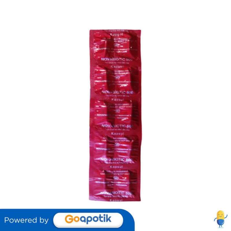Jual NOVABIOTIC 500 MG STRIP 10 KAPSUL di Seller Apotek Alexa ...