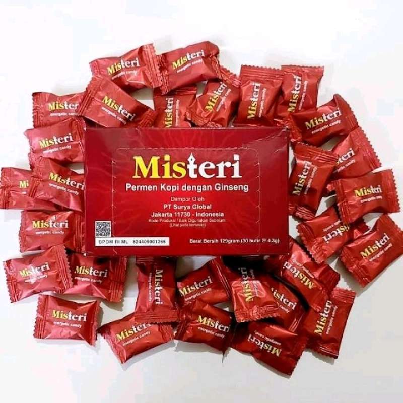 Jual Obat Male Sexual Stimulant Permen Misteri 1 Box 30 Pcs Original ...