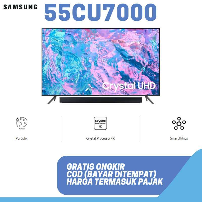 Jual Samsung Ua55cu7000 - Led Smart Tv Led 55 Inch Crystal Uhd 4k 55cu7000 Di Seller Skdigital ...