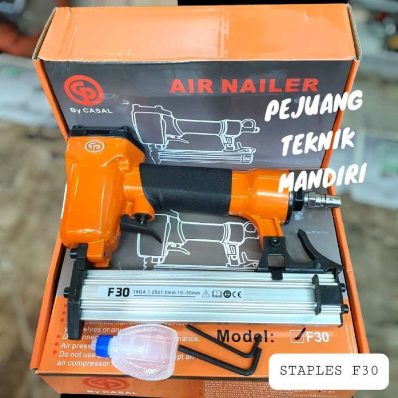 Promo Mesin Paku Tembak Angin Lurus F30 Cp Casal / Staples Angin F30 Cp ...
