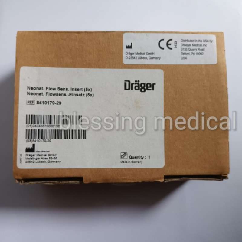 Jual Drager Neonatal Flow Sensor Insert (5x) 8410179-29 Di Seller ...