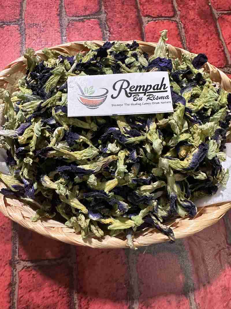Jual BUNGA TELANG KERING 1 KG - TEH TELANG REMPAH BU RISMA di Seller ...