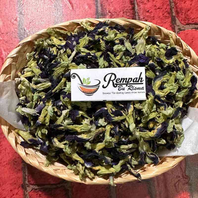 Jual BUNGA TELANG KERING 1 KG - TEH TELANG REMPAH BU RISMA di Seller ...