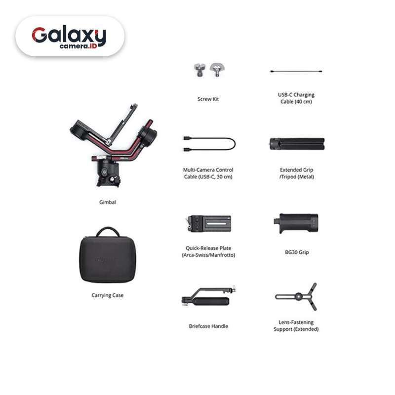 Jual Dji Rs3 Pro Basic I Ronin S3 Rs 3 Gimbal Stabilizer Garansi Resmi ...