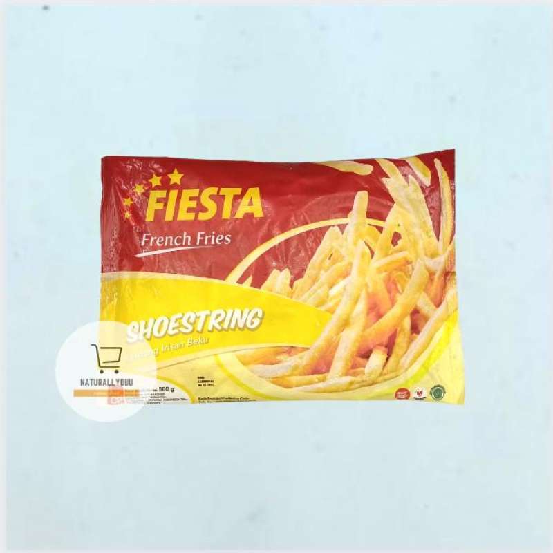 Jual Fiesta Kentang Goreng ShoeString 500gr French Fries di Seller ...