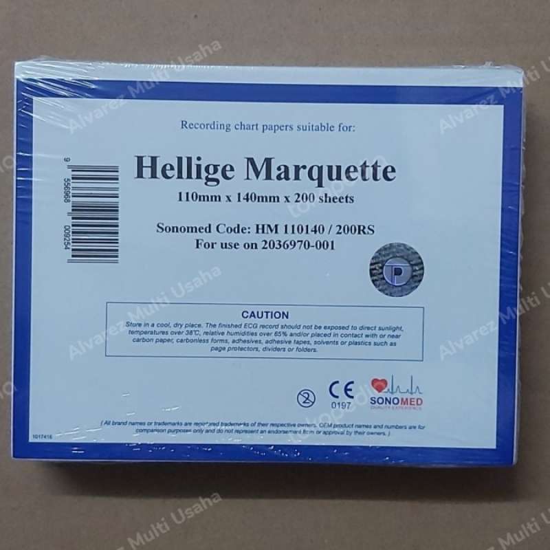 Jual Ecg Paper Fold / Kertas Ekg Lipat Buku 110 X 140 X 200 Sheet Di ...