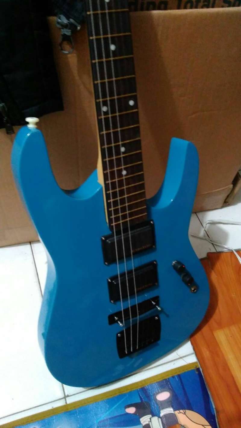 Promo Gitar Listrik Melodi Ibanez Blue Lokal Diskon 23% Di Seller Qeira ...