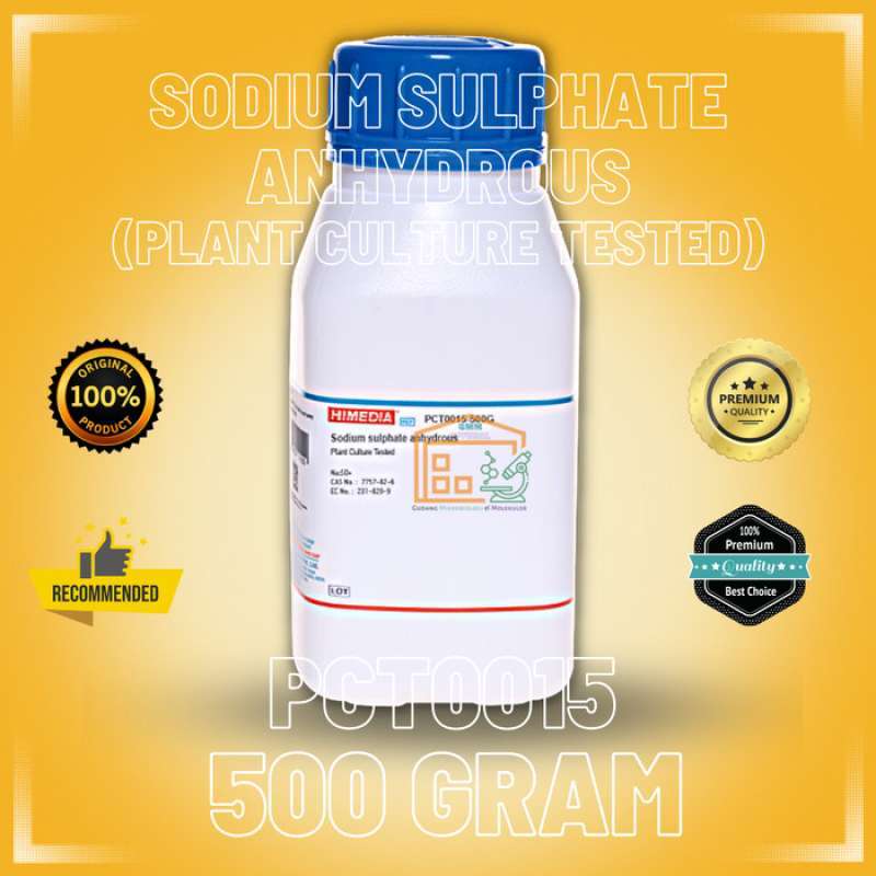 Jual Sodium Sulphate | Na2SO4, Plant Culture Tested, 500 g di Seller ...