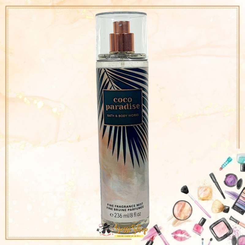 Promo Bath And Body Works Coco Paradise Fine Fragrance Mist 236ml Diskon