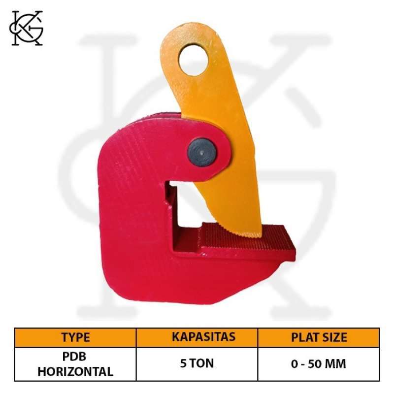 Promo Alat Angkat Plat 5 Ton - Lifting Clamp Hook Horizontal 5ton ...
