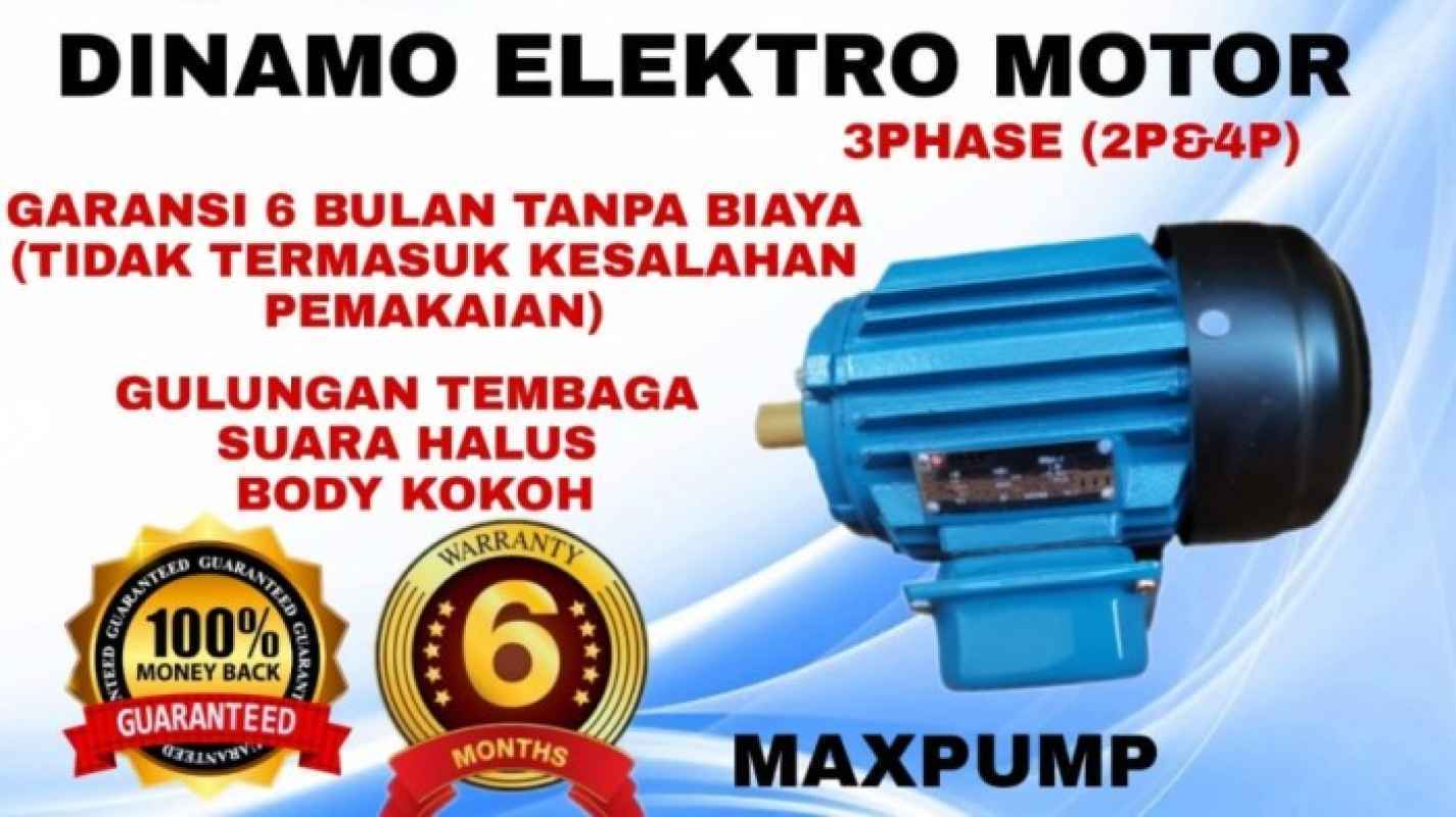 Jual Motor Listrik Dinamo Induksi 3phase 3kw 4hp Elektrik Penggerak Motor di Seller Premier ...