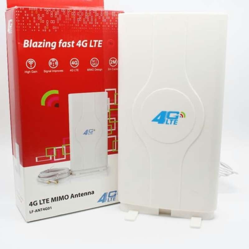 Promo Penguat Sinyal Mifi Modem 4g Dengan Antena External Dua Konektor ...