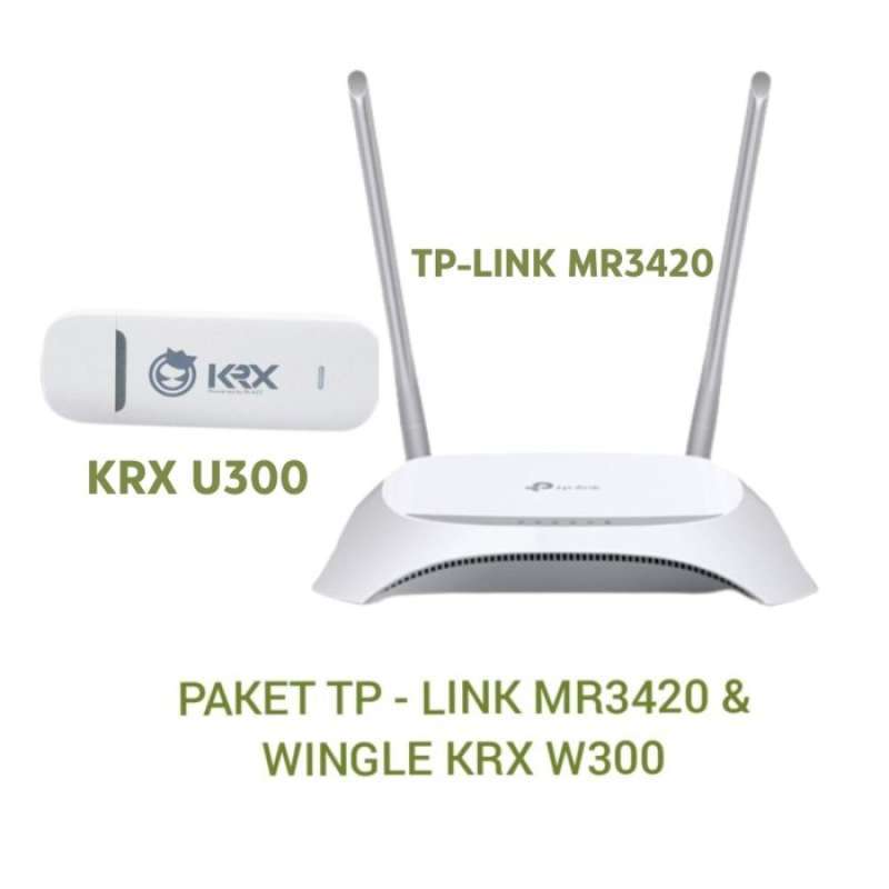 Promo Paket Router MR3420 + Modem 4G LTE BLAZZ Diskon 23% di Seller Minao Store - Kalibata, Kota ...