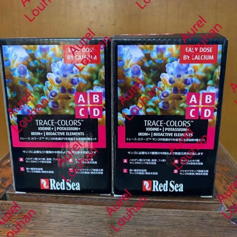 Promo Red Sea Trace Color Abcd 4x100ml Diskon 23% Di Seller Laraji ...