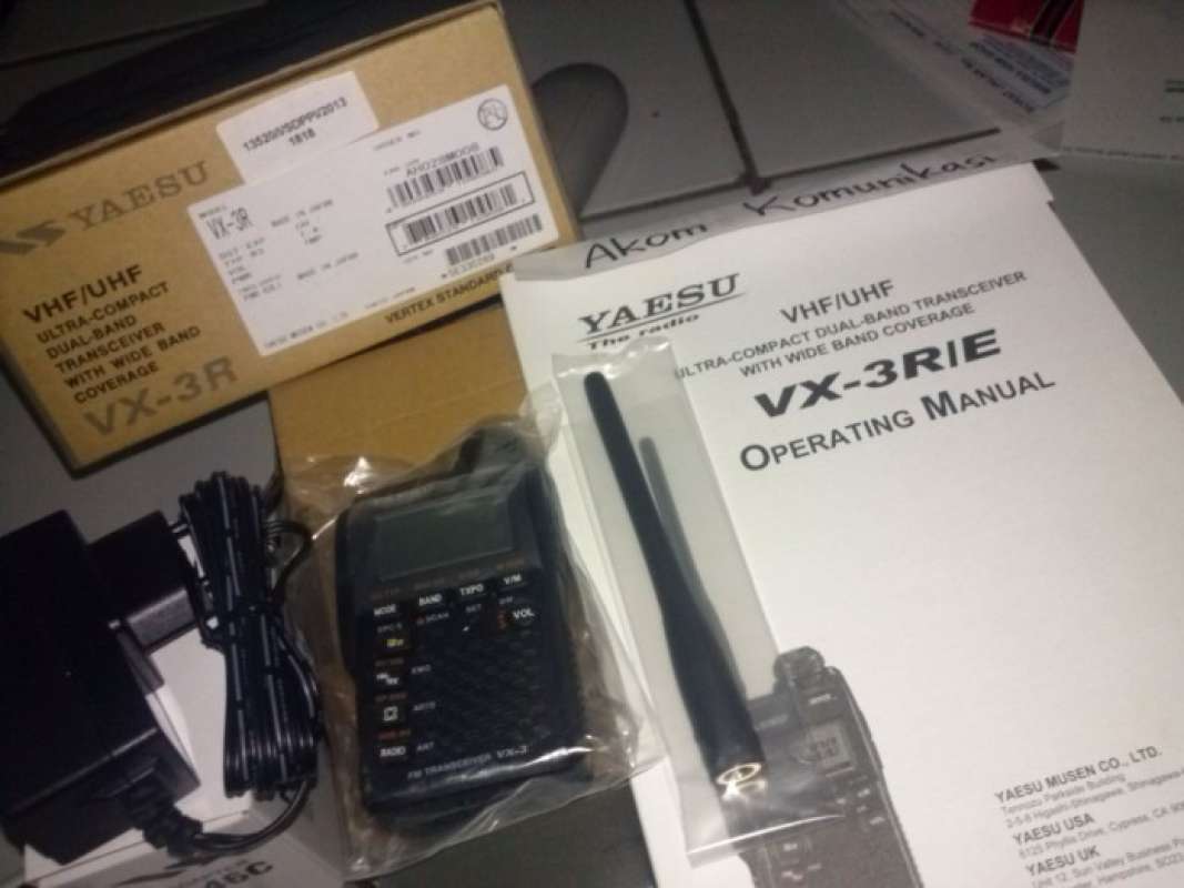 Promo Ht Yaesu Vx 3r Dual Band Diskon 23% Di Seller Silia Store - Kalibata, Kota Jakarta Selatan ...