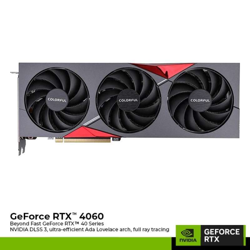 Jual Vga Card Colorful Geforce Rtx 4060 Nb Ex 8gb-v - 8gb Gddr6 Di ...