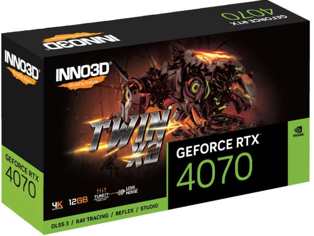 Jual Vga Card Inno3d Geforce Rtx 4070 Twin X2 12gb Gddr6x Di Seller ...