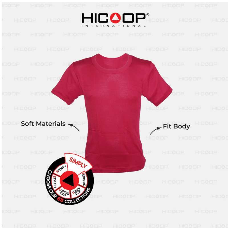 Jual Kaos Polos Max Round Neck Hicoop Hs-02mx Di Seller Hicoop ...