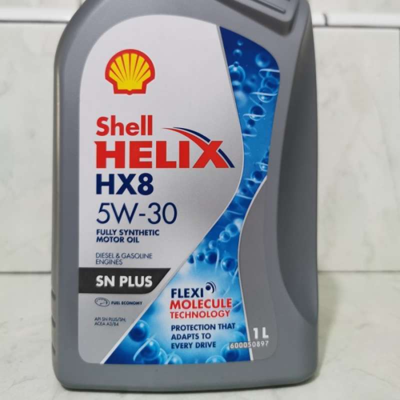 Promo Oli Shell Helix HX8 SAE 5W-30 API SN Plus Fully Synthetic 1 Liter ...
