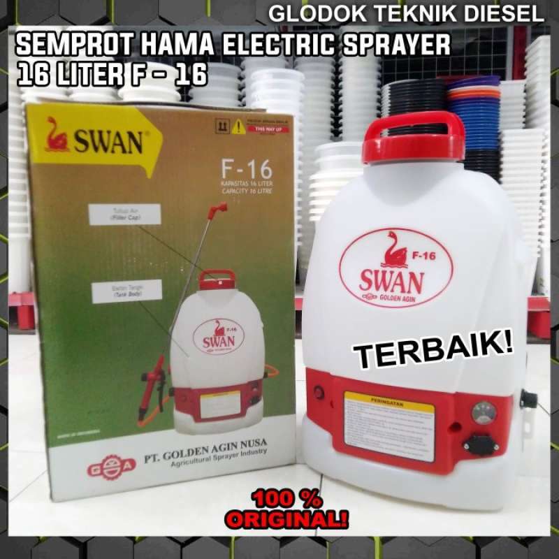 Promo Mesin Alat Sprayer Semprot Hama Elektrik 16 L Electric Sprayer 16 ...