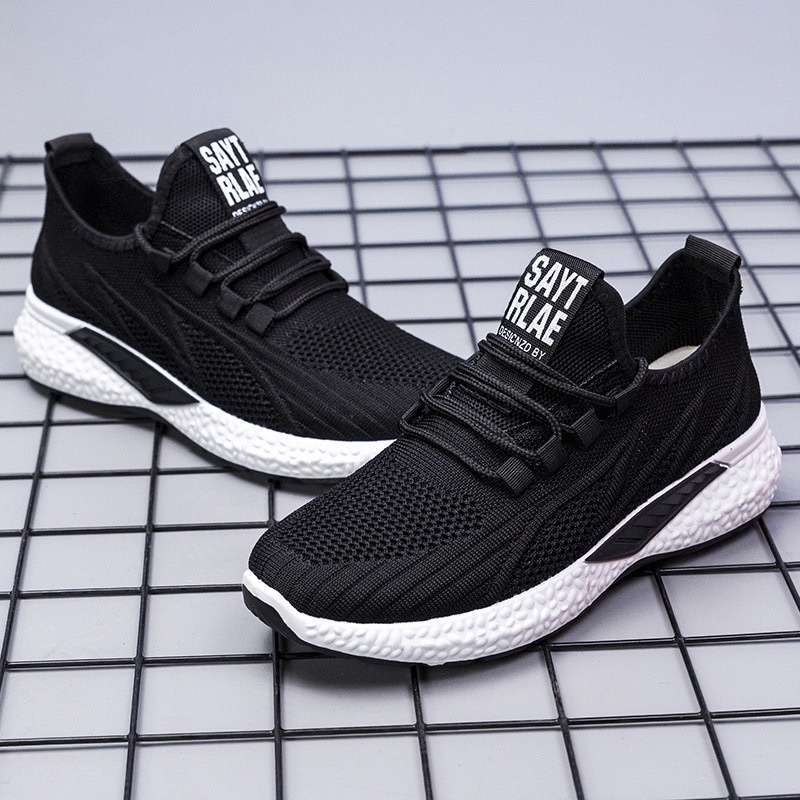 Promo Sepatu Sneakers Pria Sport Zigzag Plus Box Dan Kaos Kaki 3 Warna ...