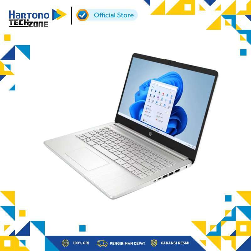 Jual HP Laptop 14S FQ1135AU R5-5500 8GB 512GB SSD W11+OHS 14.0 FHD di ...