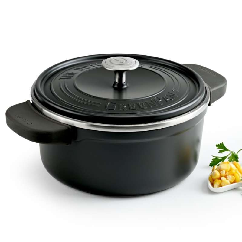 Promo Greenpan Featherweight Casserole 22cm Panci Non Toxic Diskon 23% ...