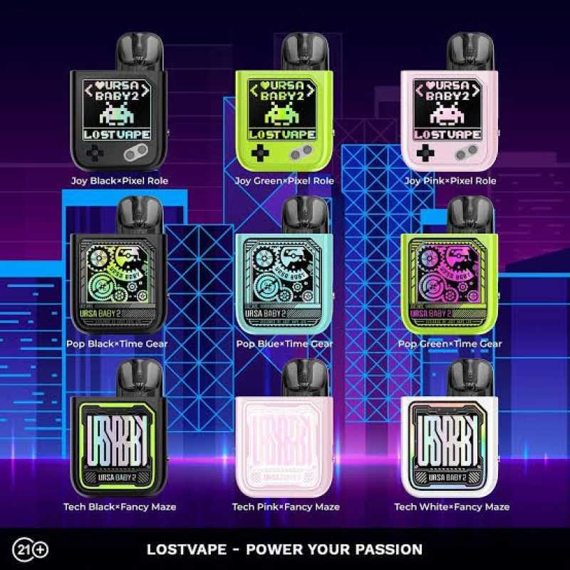 Jual Lost Vape Ursa Baby 2 22w 900mah Pod Kit / Ursa Baby V2 Kit - Tech ...