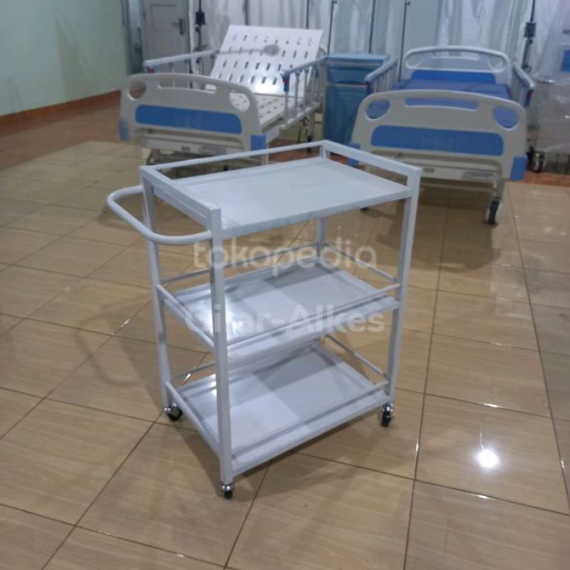 Promo Instrumen Trolly 3 Rak / Trolly Tindakan Diskon 33% Di Seller ...