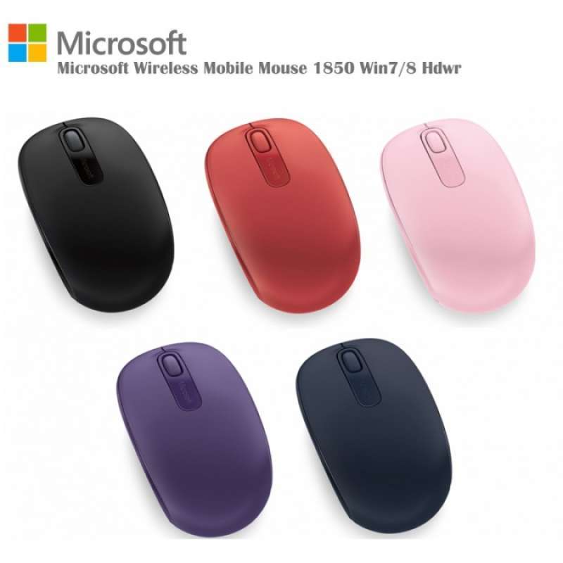 Jual Microsoft Wireless Mobile Mouse 1850 di Seller Wellmart Premier - Cengkareng Timur, Kota ...