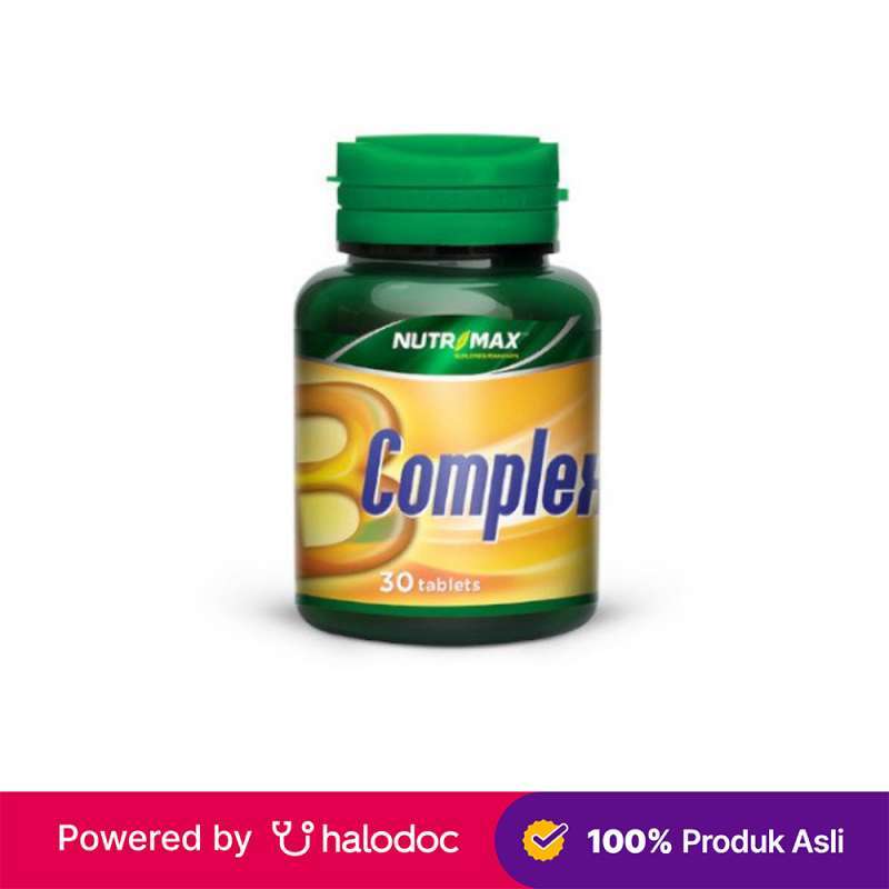 Jual Nutrimax B Complex 30 Tablet Di Seller Apotek Halomedika Bsd ...