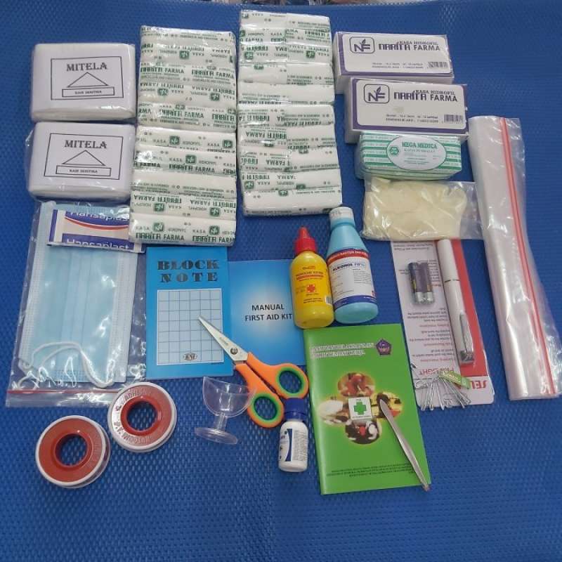 Jual Isi Obat Lengkap Tipa A / Isi Kotak P3k Dinding Tipe A First Di ...
